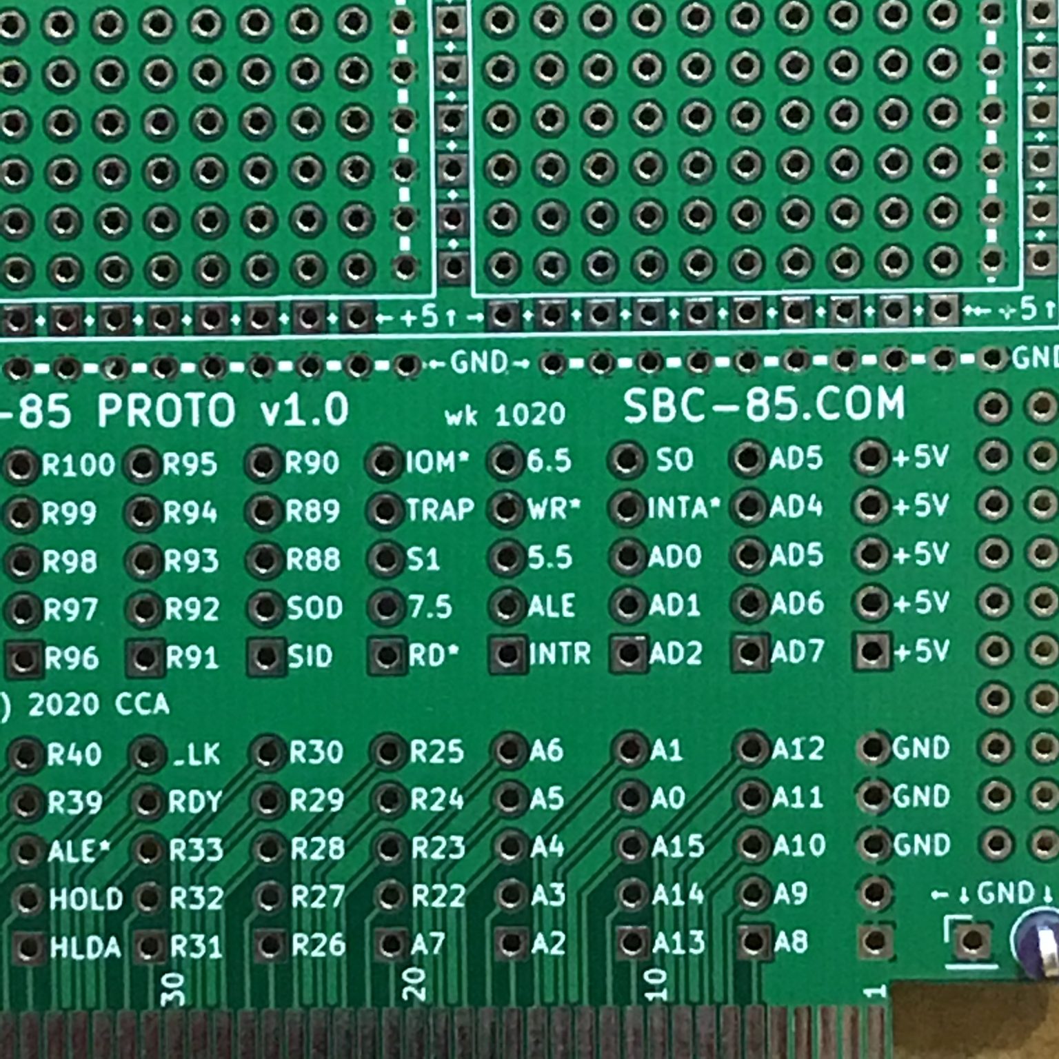 Bus Protoboard v1.0b Build Files Released » Bits Of The Golden Age