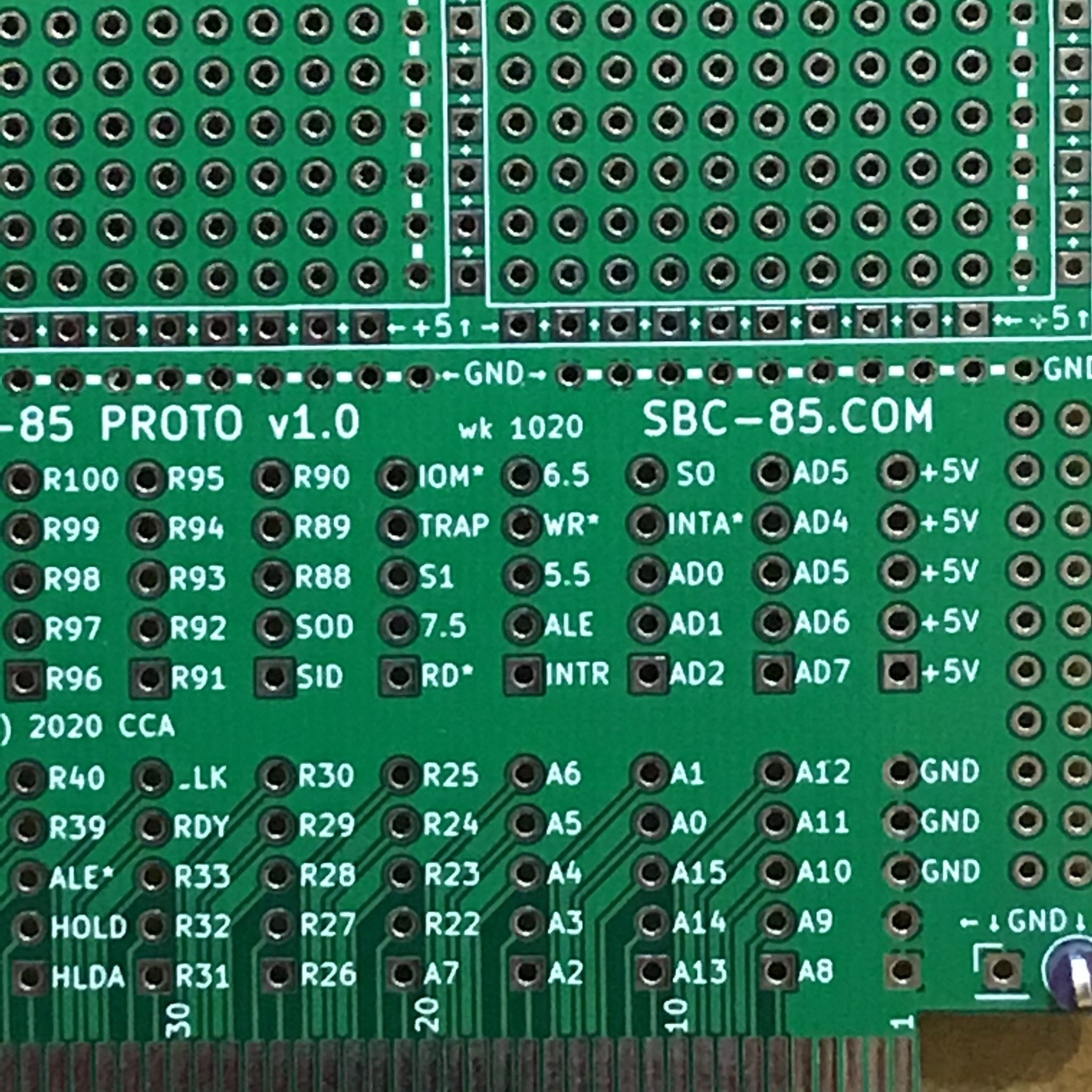 Bus Protoboard v1.0b Build Files Released » Bits Of The Golden Age