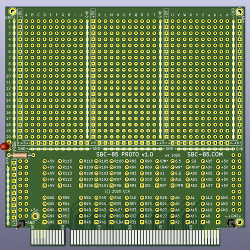 Bus Protoboard v1.0b Build Files Released » Bits Of The Golden Age