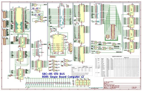STD Version of the SBC-85 CPU Board is in the works » Bits Of The ...
