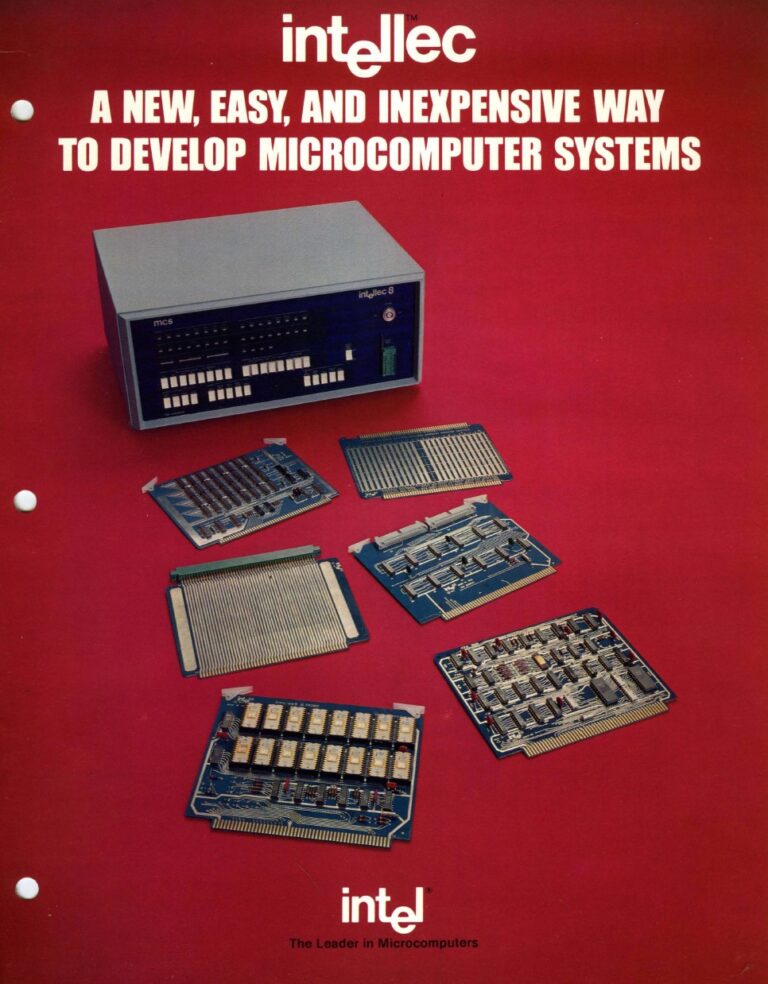 Intel Intellec 4 and Intellec 8 sales brochure » Bits Of The Golden Age