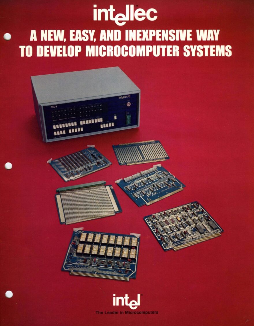 Intel Intellec 4 and Intellec 8 sales brochure » Bits Of The Golden Age